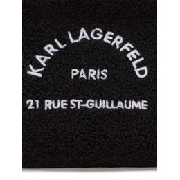 K by KARL LAGERFELD Karl Lagerfeld Handtasche 'Rue St-Guillaume' Damen Gr&ouml;&szlig;e One Size schwarz / wei&szlig;