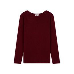 Just Cashmere Pullover 'GRACE' Damen Gr&ouml;&szlig;e M bordeaux
