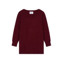 Just Cashmere Pullover 'Rebecca' Damen Gr&ouml;&szlig;e XL bordeaux