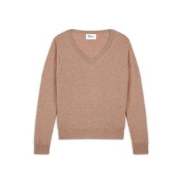 Just Cashmere Pullover 'Nora' Damen Gr&ouml;&szlig;e XL camel