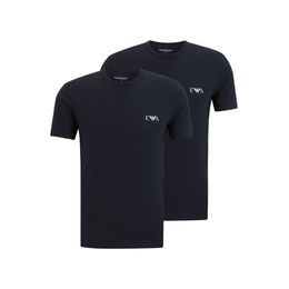 Emporio Armani T-Shirt Herren Gr&ouml;&szlig;e S navy / wei&szlig;