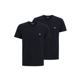 Emporio Armani T-Shirt Herren Gr&ouml;&szlig;e L marine / wei&szlig;