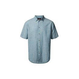 MCS Button Up Shirt 'MCNoah' male size XXXL Light beige / Light blue
