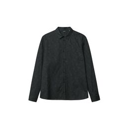 GABBA Button Up Shirt 'New York S Dex' male size M Anthracite / Black