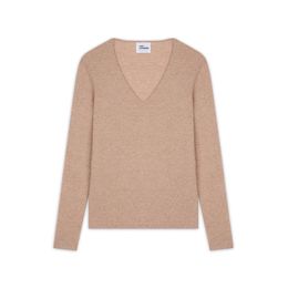 Just Cashmere Pullover 'Joan' Damen Gr&ouml;&szlig;e M mokka