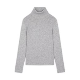 Just Cashmere Pullover 'Juni' Damen Gr&ouml;&szlig;e L graumeliert