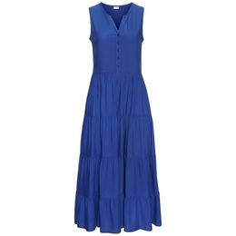 Lascana Kleid Damen Gr&ouml;&szlig;e 34 royalblau Winterkleid