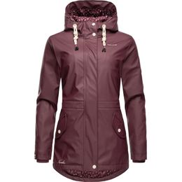 Navahoo Funktionsjacke 'Ocean Heart' Damen Gr&ouml;&szlig;e S bordeaux / wei&szlig;