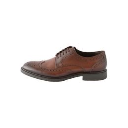next Schn&uuml;rschuh 'Derby Brogues' Herren Gr&ouml;&szlig;e 44.5 cognac
