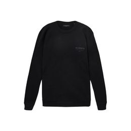 AllSaints Sweatshirt Herren Gr&ouml;&szlig;e L dunkelgrau / schwarz