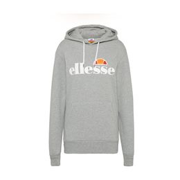 Ellesse Sweatshirt 'Torices' Damen Gr&ouml;&szlig;e S graumeliert / orange / hellrot / wei&szlig;
