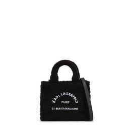 K by KARL LAGERFELD Karl Lagerfeld Handtasche 'Rue St-Guillaume' Damen Gr&ouml;&szlig;e One Size schwarz / wei&szlig;