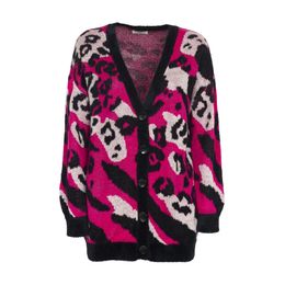 Influencer Knit Cardigan female Pink size S