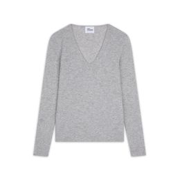 JUST CASHMERE Pullover 'Joan' Damen Größe XXL graumeliert