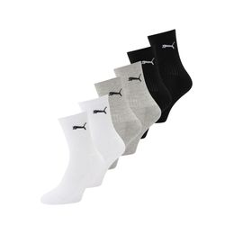 Puma Socken M&auml;dchen Gr&ouml;&szlig;e 27/30 grau / schwarz / wei&szlig;