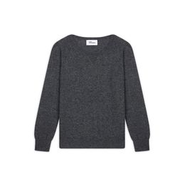 JUST CASHMERE Pullover 'Helen' Damen Größe M graumeliert