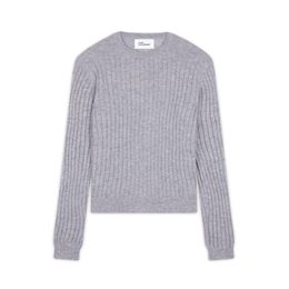JUST CASHMERE Pullover 'Avana' Damen Größe XS graumeliert