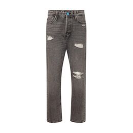 Jack & Jones JACK & JONES Jeans 'CHRIS' Herren Größe 32 black denim
