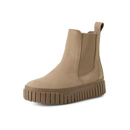 Tamaris Chelsea Boots Damen Größe 37 taupe Winterschuhe