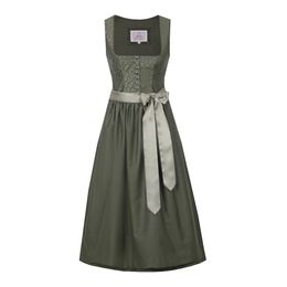 Marjo Dirndl 'Reisbach' Damen Gr&ouml;&szlig;e 34 oliv / pastellgr&uuml;n