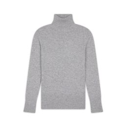 JUST CASHMERE Pullover 'Lexie' Damen Größe L graumeliert
