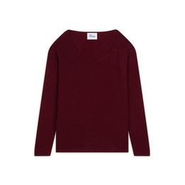 JUST CASHMERE Pullover 'Fiona' Damen Gr&ouml;&szlig;e M bordeaux