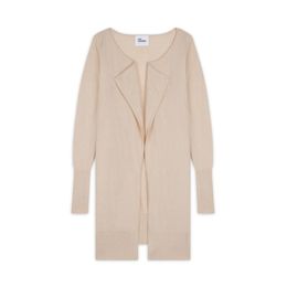 JUST CASHMERE Strickjacke 'Brooke' Damen Gr&ouml;&szlig;e M sand