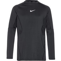 Nike Sportshirt 'Pro' Jungen Gr&ouml;&szlig;e 146/152 schwarz / wei&szlig;