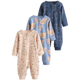 next Pajamas boy Beige, Blue size 6-9 mths