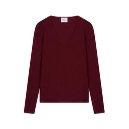 JUST CASHMERE Pullover 'Joan' Damen Gr&ouml;&szlig;e L bordeaux