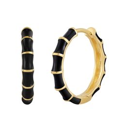 Glanzst&uuml;cke M&uuml;nchen Glanzst&uuml;cke M&uuml;nchen Ohrringe Damen Gr&ouml;&szlig;e One Size gold / schwarz