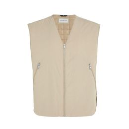 Calvin Klein Jeans Weste Herren Gr&ouml;&szlig;e XL dunkelbeige