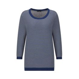 GOLDNER Pullover Damen Gr&ouml;&szlig;e S marine / wei&szlig;