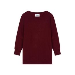 JUST CASHMERE Pullover 'Rebecca' Damen Größe XXL bordeaux