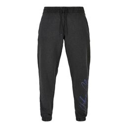 Urban Classics Hose Herren Größe 34 blau / schwarz / weiß