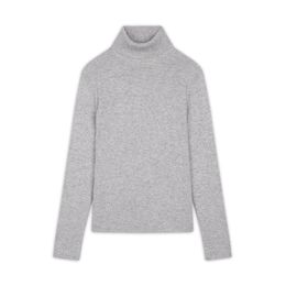JUST CASHMERE Pullover 'Juni' Damen Größe XXL graumeliert