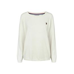 U.S. Polo Assn. Pullover 'May' Damen Größe L naturweiß