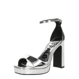 Buffalo Strap Sandals 'June Neat' female Silver size 38