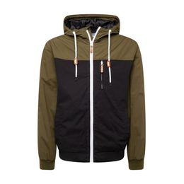 ABOUT YOU Jacke 'Lenny' Herren Größe M khaki / schwarz