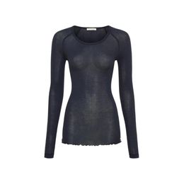Seamless Basic Shirt 'Elvira' Damen Gr&ouml;&szlig;e L/XL nachtblau