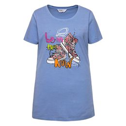 Angel of Style Shirt female Blue size 50