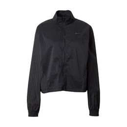Nike Sportjacke 'RUN DVN' Damen Größe L hellgrau / schwarz
