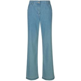 Peter Hahn Betty Barclay - Wide Fit-Jeans, denim, Gr. 44 / L - Baumwolle