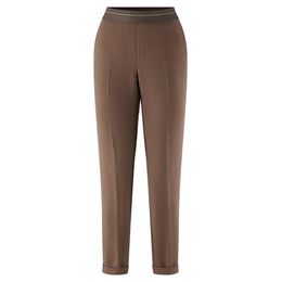 Fadenmeister Berlin - Kn&ouml;chellange Hose, beige, Gr. 38 / S