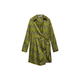 Mango Shirt Dress 'Robi2' female Green size M