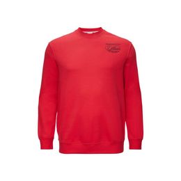 s.Oliver Red Label Big & Tall Sweatshirt Herren Größe XXL rot / schwarz