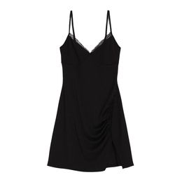 Bershka Kleid Damen Größe 40 schwarz Winterkleid
