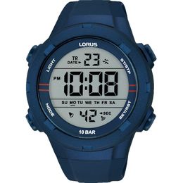 Lorus Digitaluhr Damen Gr&ouml;&szlig;e One Size dunkelblau