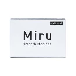Miru 1month Multifocal (3er Packung) | Monatslinsen | Multifokale Linsen | Kontaktlinsen