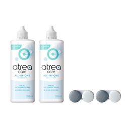 Atrea care All-in-One (2x355ml Kombilösung + 2x Behälter) | Kombilösung | Kontaktlinsenpflege